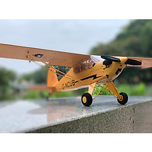Ssccgym XK A160 RTF Large 25.6-Inch Brushless RC Plane 2.4GHZ 6-AXIS Gyro Remote Control Airplane J3 5CH EPP Foam World War II Aircraft Model Smart-Fly with Double-Batteries