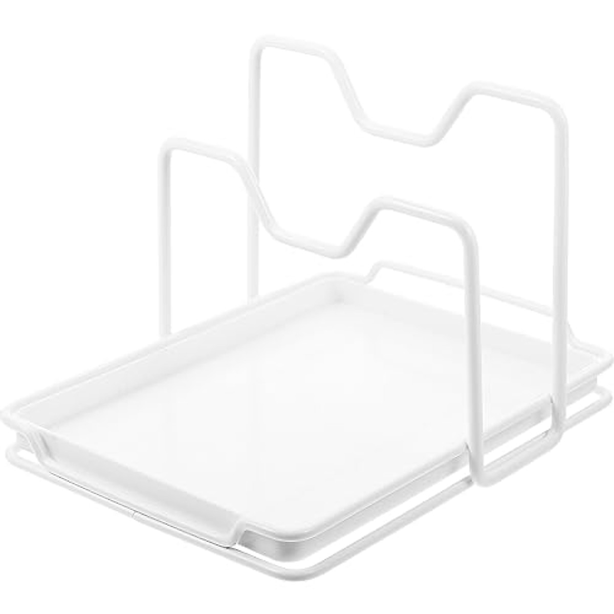 Cutting Board Pot Rack Pan Lid Organizer Rack Stand Spoon Rest with Drip Tray for Pot Lids Spatulas Spoons s Cutting Board Organizer