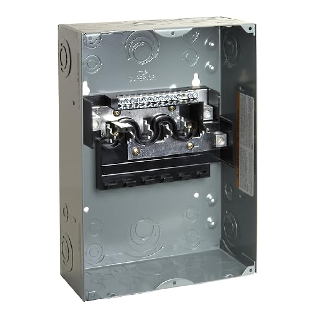 Square D by Schneider Electric HOM612L100SCP Homeline 100 Amp 6-Space 12-Circuit Indoor Surface, No Size, No Color