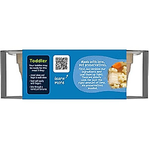 Gerber Mealtime for Toddler Pasta Stars with Chicken & Vegetables, Toddler Meal Made with No Preservatives, Just Heat & Serve, 6-Ounce Tray (Pack of 8)
