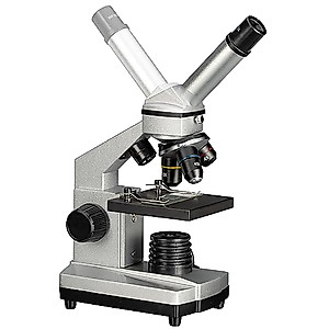 BRESSER Junior Biological Microscope Set 40-1600x Magnification with LED Illumination and USB Lens