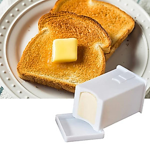 Smart Solution House 4PCS Butter Spreader with Integrated Cover,Holder Spreads Butter Evenly On Pancakes, Waffles, Bagels, and Toast,Corn Cob Butterer,Butter Spreader with Built-In Cover