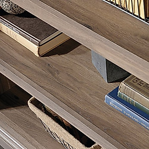 Sauder Select Collection 5-Shelf Bookcase, Salt Oak finish