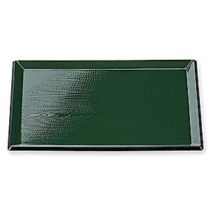 J-Kitchens Obon Tray, Rikyu Bon, Green, Tenkuro, Shaku 2, Made in Japan