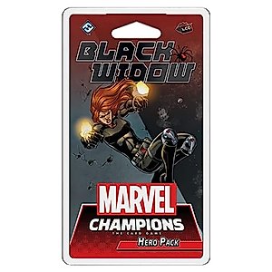Marvel Champions The Card Game Black Widow HERO PACK - Superhero Strategy Game, Cooperative Game for Kids and Adults, Ages 14+, 1-4 Players, 45-90 Minute Playtime, Made by Fantasy Flight Games