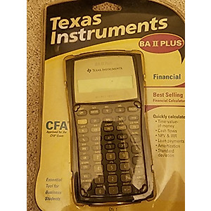 TEXAS TI-BA II PLUS - ADVANCED FINANCIAL CALC (TIBA2P) -