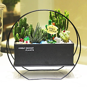 BeelDeel 100 Pcs Miniature Fairy Garden Accessories Outdoor Micro Landscape Figurines, DIY Ornament Fairy Garden Kit, Animals Miniature Figurines for Terrariums Potted Plant Bonsai Garden Decoration
