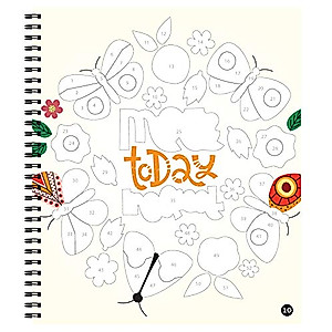 Brain Games - Sticker by Number: Be Inspired - 2 Books in 1