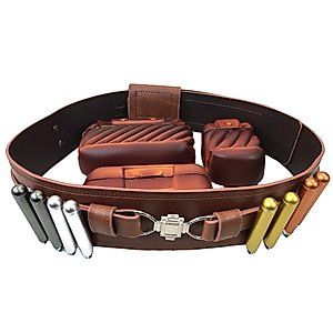 OBI Deluxe Full Belt Pouches Capsules Jedi Costume Prop Star Wars Accessories (M)