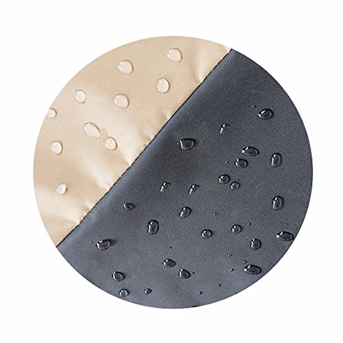 ProHome Direct Heavy Duty Waterproof 60Inch Rectangle Fire Pit Cover for Outdoor Patio Gas Fire Table,60"L X 38"W X 24"H,Weather Resistant,Black