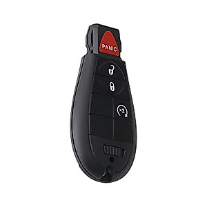 OCESTORE 1Pcs Car Key Fob Keyless Control Entry Remote M3N5WY783X Alarm 3 Button Vehicles Replacement Compatible with Ram 1500 2500 3500 GQ4-53T
