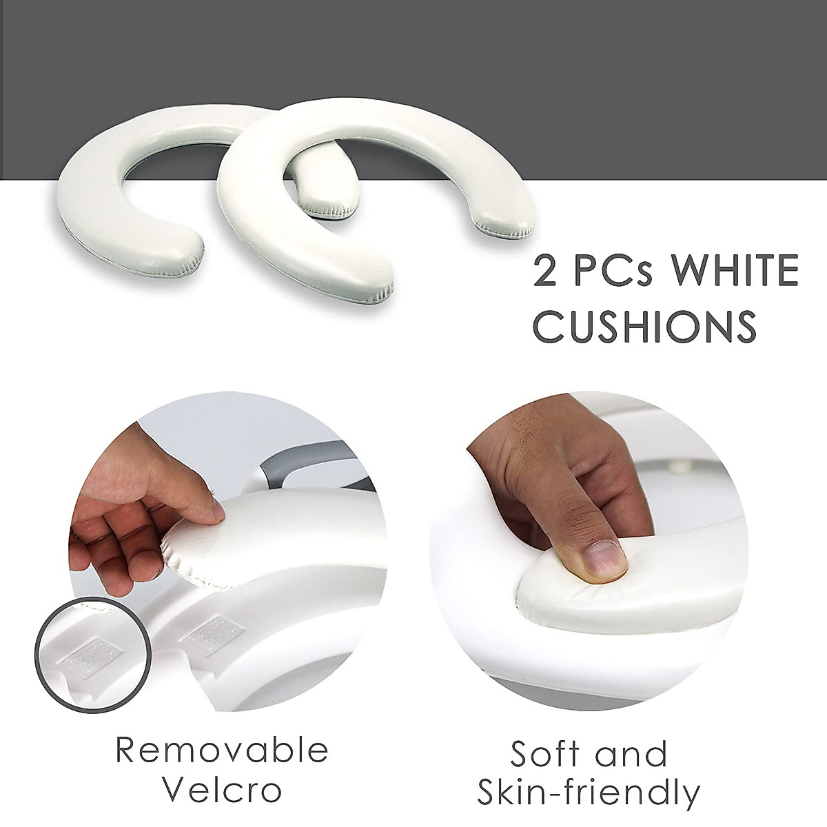 KIDOOLA Toilet Seat for Potty Training – Perfect Toddler & Kids Toilet Trainer with Splash Guard, Handles and Backrest – Children’s Portable Potty Seat for Use on Round & Oval Toilets