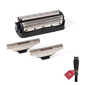 Foil Screen and Shaver Head Cutter Blades Replacement Compatible with Philips QC5550 QC5580 QC5570 QC5510 QC5530 QC5560 Hair Cilppers Comb Parts, Trimmer Shaving head Replacement for QS6140 QS6160
