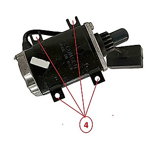 120V Starter Motor Replaces for Toro 1028 1028LXE 1028LE 826LE 828LE 1128OXE 1232 1332 Snow Blower 38556 38555 38640 38635 38087 38632 Snowthrower with Tecumseh Engine