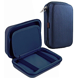 Navitech Dark Blue Premium Travel Hard Carry Case Cover Sleeve Compatible with VTech KidiBuzz G2