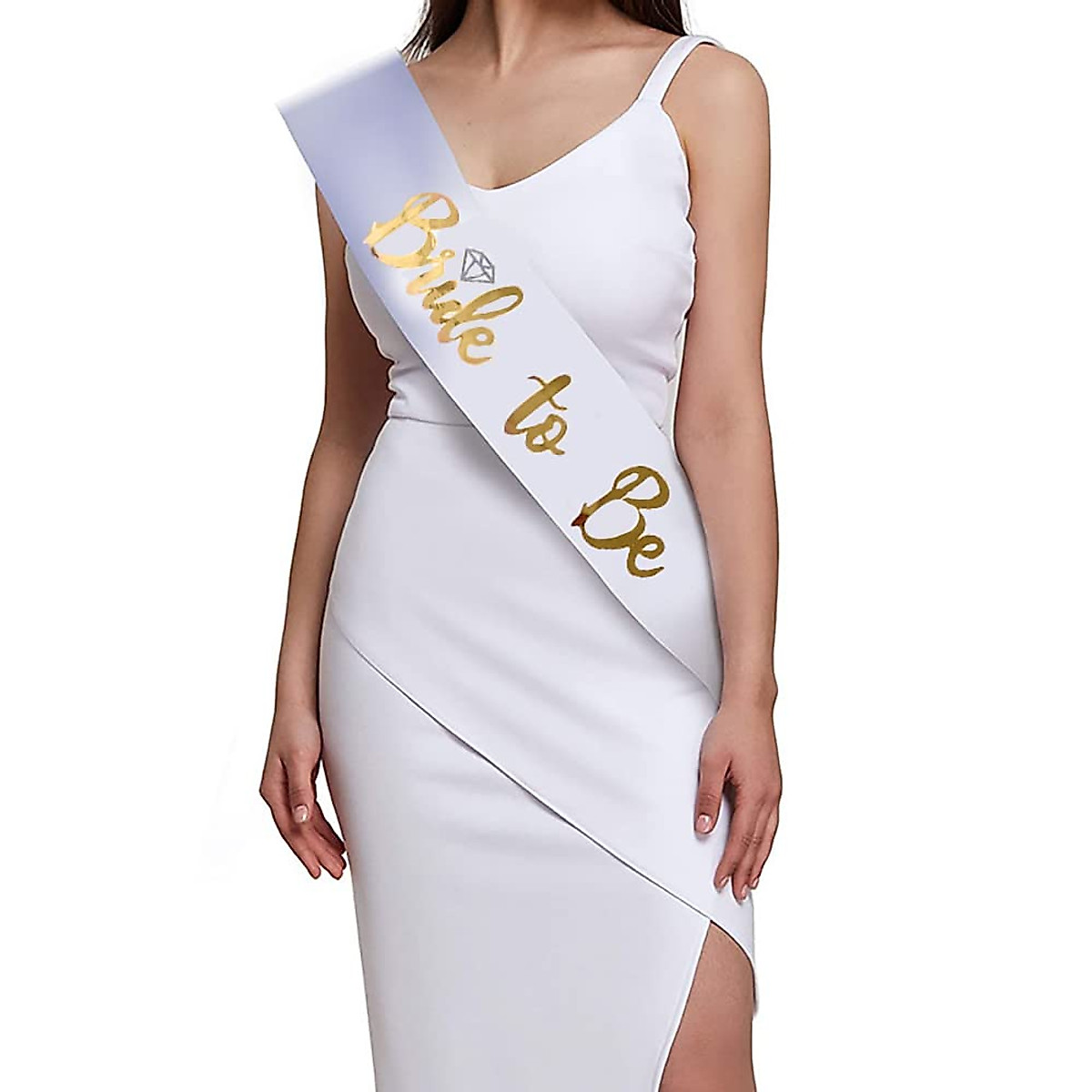 Bride to Be Sash, Bachelorette Party Sash Bachelorette Party Decorations Party Favors Accessories (Gold)