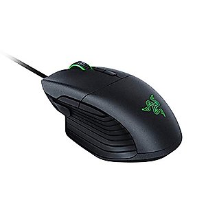 Razer Basilisk Gaming Mouse: 16,000 DPI Optical Sensor - Chroma RGB Lighting - 8 Programmable Buttons - Mechanical Switches - Customizable Scroll Resistance - Classic Black