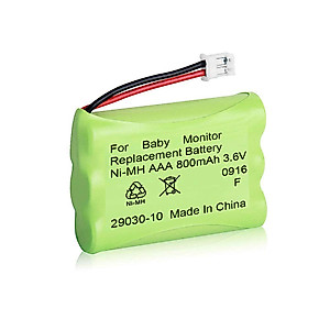 for Summer Infant Baby Monitor Replacement Battery for Summer Infant Wide View 28650 29000 29000A & Clear Sight 29040 29030 Parent Handheld 3.6V 800mA