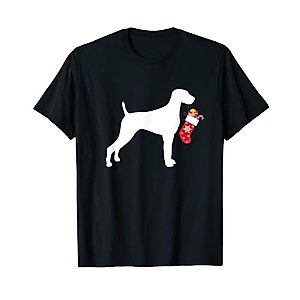 Weimaraner Christmas Stocking Stuffer Dog T-Shirt