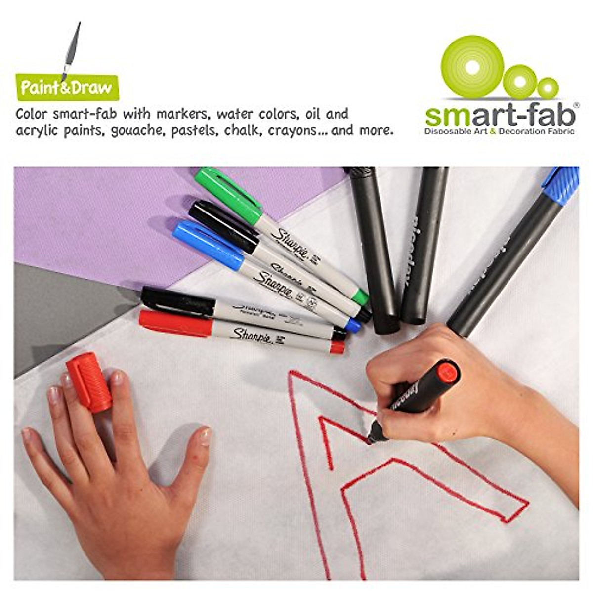 Smart-Fab Art & Decoration Fabric, Apple Green 48" x 40'