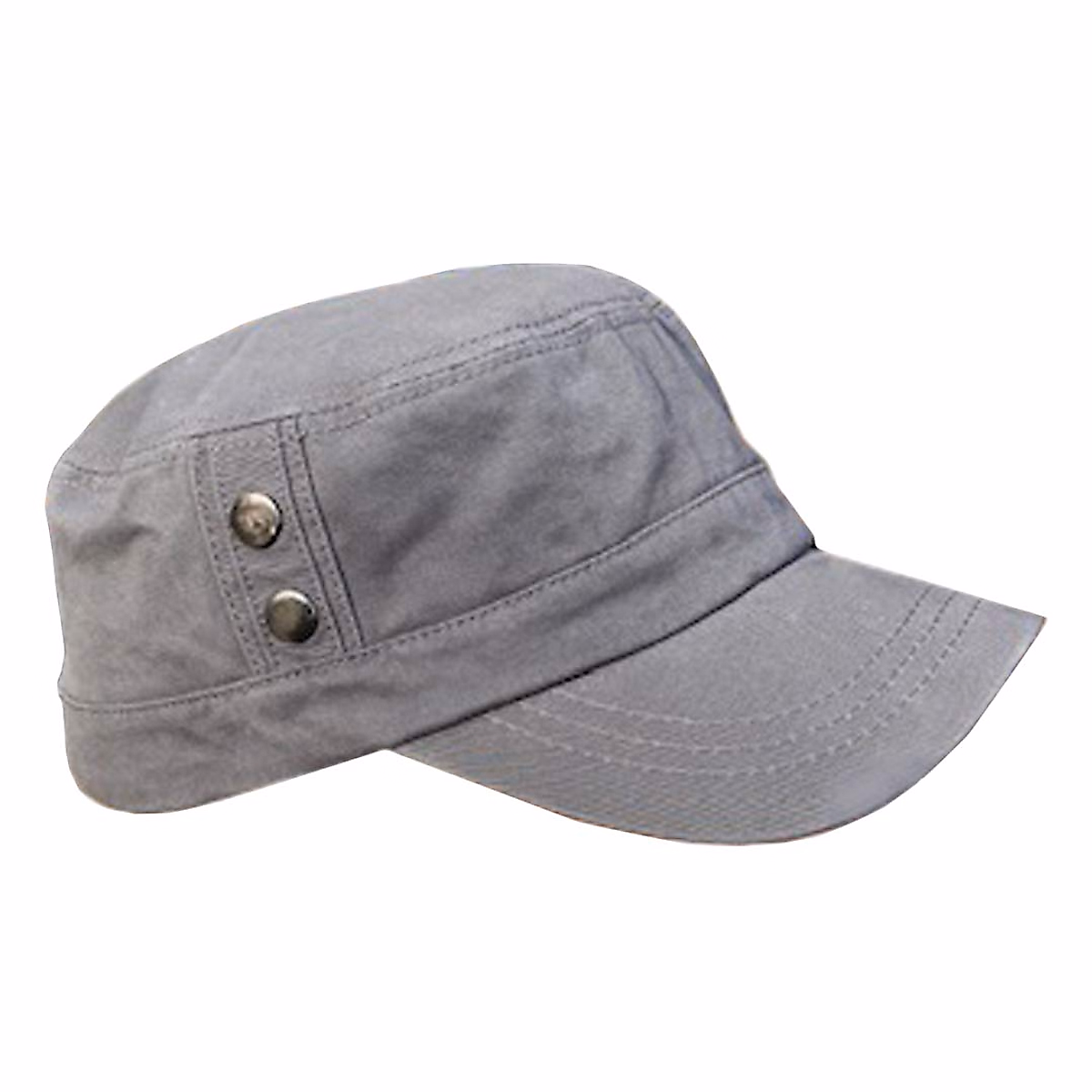 Lucky Irish St Patrick's Day Womans Short Brim Baseball Hat Featuring a Celtic Design Green Shamrock (Gray w/Green Shamrock)