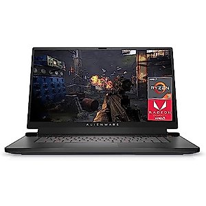 Alienware m17 Gaming Laptop 2023 Newest, 17.3" 360Hz Display, AMD Ryzen 9 6900HX Processor, AMD Radeon RX 6850M XT Graphics, 32GB DDR5 RAM, 2TB SSD, Backlit Keyboard, Wifi6, Windows 11 Home