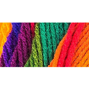 Red Heart Favorite Stripe Super Saver Yarn 6/Pk 6 Pack
