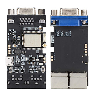 VGA Control Module, PS/2 Keyboard Control Module Support Network IPv4/IPv6/SSL.TCP/UDP/HTTP/FTP/MQTT, Control Module for FreeRTOS