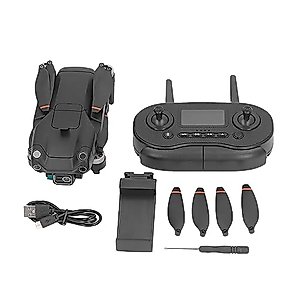 HD Camera Video Drone GPS Positioning Optical Positioning Brushless Motor Folding Photography Aerial Drone Plastics and Electronic Components for Work (No Obstacle Avoidance)