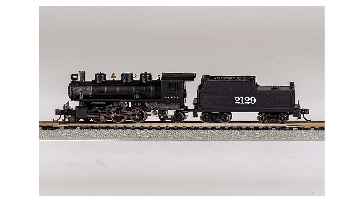 Prairie 2-6-2 Steam Locomotive ATSF N Scale - Bachmann Trains