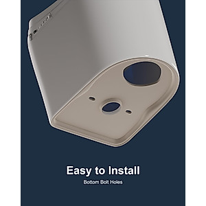 Homary Modern Small Smart Toilet Bidet, Floor Mounted Automatic Toilets for Bathroom, One-Piece Elongated Inteligente Toilet with Auto Flush,Heated Seat, Warm Water, Self Cleaning