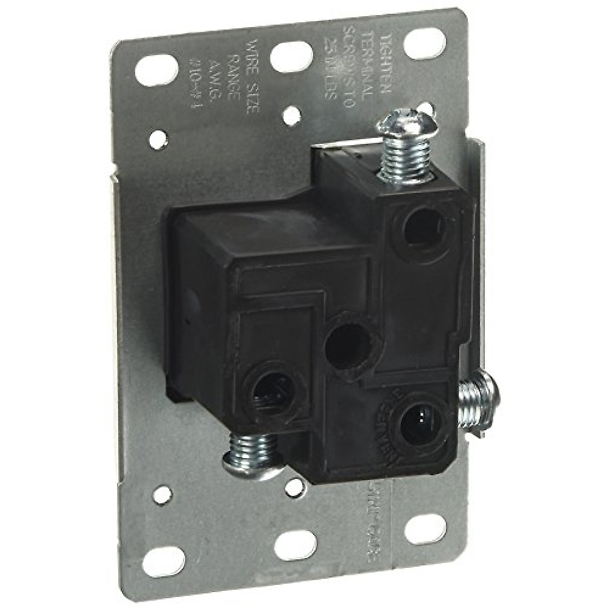 Leviton 5374-S00 50 Amp, 250 Volt, Flush Mounting Receptacle, Straight Blade, Industrial Grade, Grounding, Black, 1-Pack