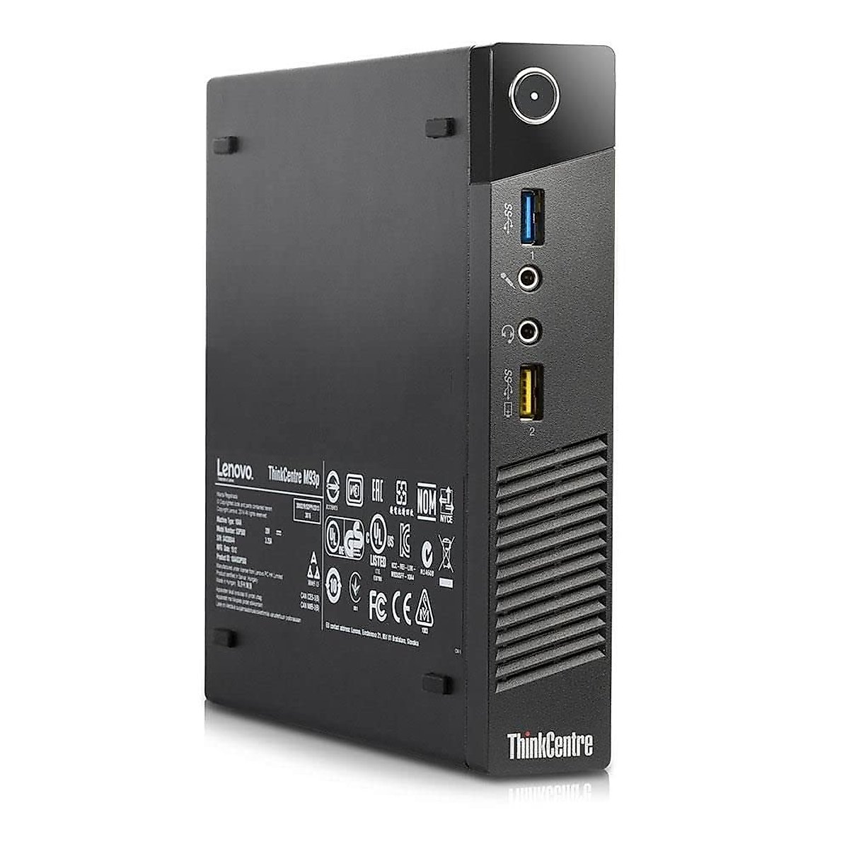 Lenovo ThinkCentre M93P Tiny Mini Business Desktop Computer, Intel Quad Core i7 4785T Upto 3.20 GHz, 16GB RAM, New 1TB SSD, WiFi,BT, VGA, DP Port, HDMI, Windows 10 Pro (Renewed)
