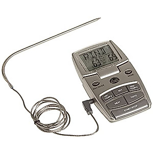 Bradley Smoker Digital Meat Thermometer with Stainless Steel Temperature Probe