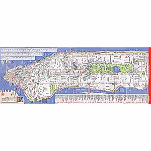 StreetSmart NYC Five Boro Map by VanDam-Laminated pocket city street map w/ attractions in Metro NYC & all 5 boros of NY City: Manhattan, Brooklyn, ... ... new Subway Map – Folded Map 2025 Edition
