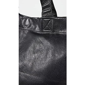 Madewell Women's The Piazza Oversized Tote, True Black, One Size