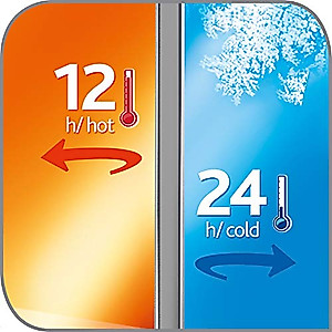 Emsa Plaza  Flask Plastic ABS, 1 Litre, Silver