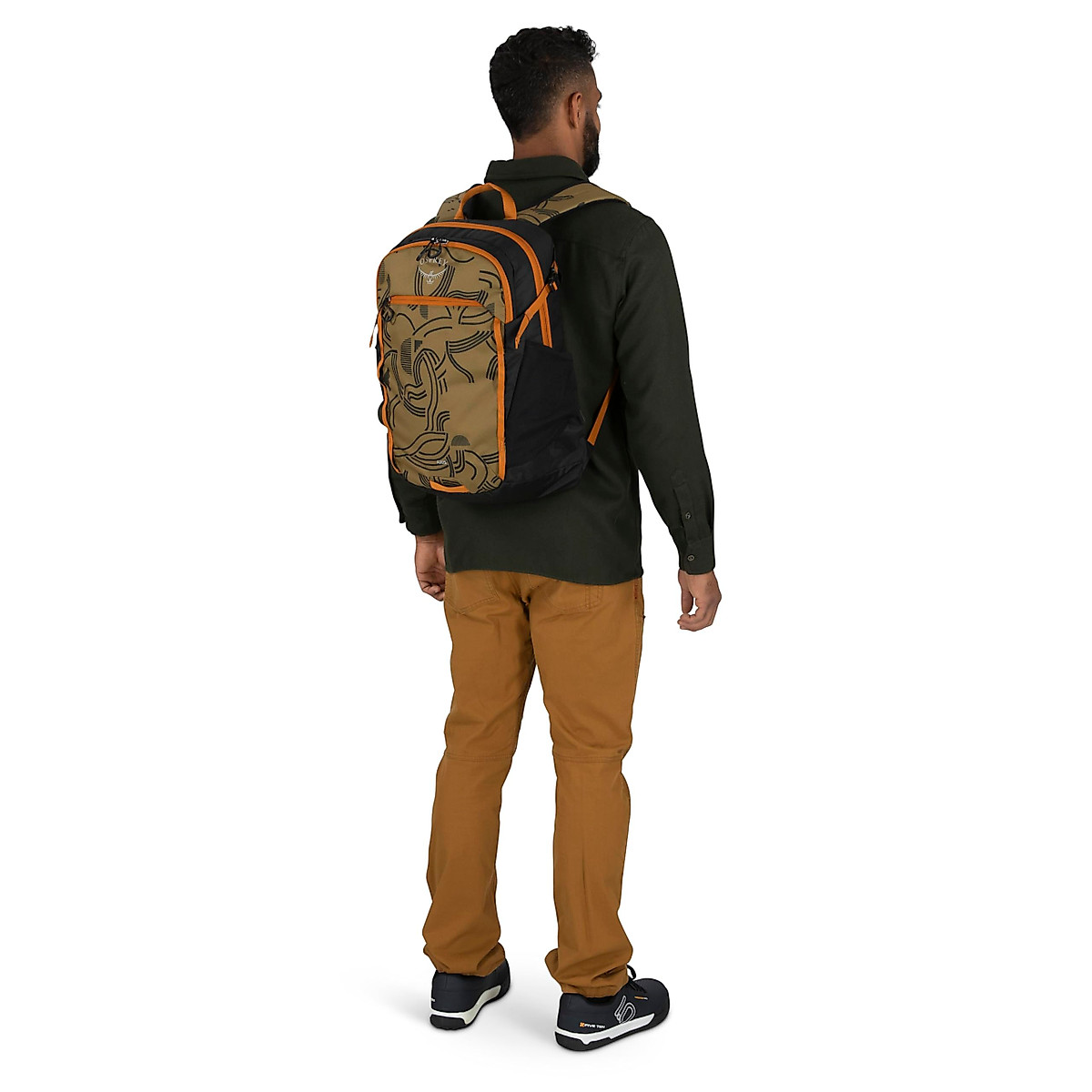 Osprey Axis Laptop Backpack, Tungsten Grey/Muted Space Blue