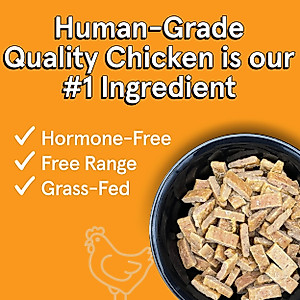 TRMC Real Meat Air Dried Dog Food w/Real USA Chicken - 2lb Bag of Grain-Free Real Meat Dog Food Sourced from Free-Range, Cage-Free Chicken - Digestible, All Natural, High Protein Chicken