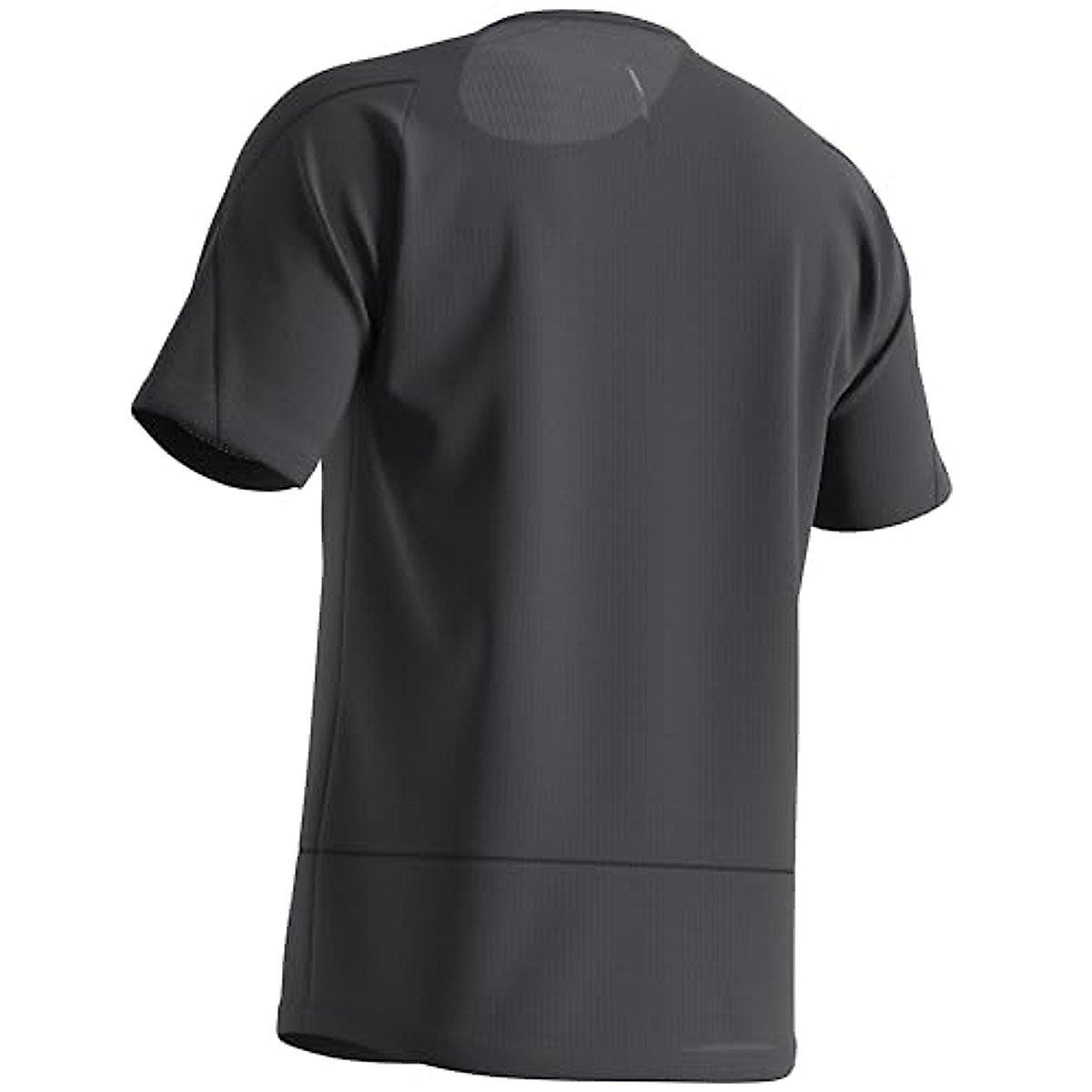 Salomon mens Tee T Shirt, Deep Black, Medium US