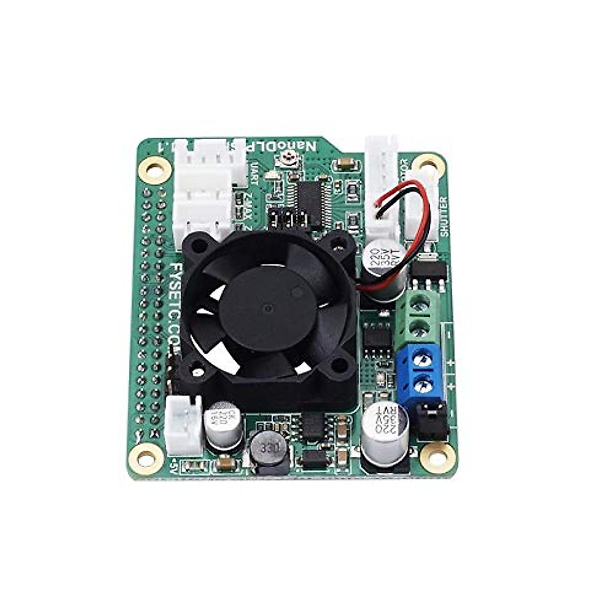 SUTK V1.1 Expansion Board with DRV8825 Controled MOS for RPi 3B and NanoDLP's Light-Cured 3D Printers