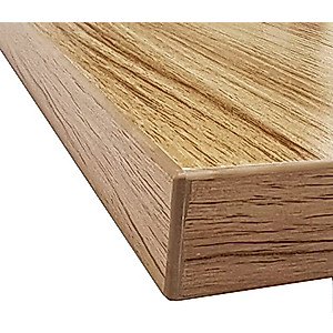 FuwFuz Wood Table Top 48"x24", Solid One Piece Wood Desktop for Sit Stand Desk, DIY Desk for Home or Commercial Use, Rectangular, 1 inch Thick (Walnut, 48"x24"x1")