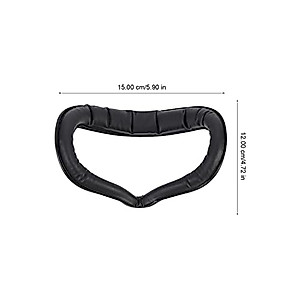 Hemobllo vr mask Accessories 2 face pad VR Lens Cover Light Phone 2 VR Facial for VR Headset Anti- Sweat VR Headset Protector Facial Accessories VR Facial Interface pu Nose Pads Care