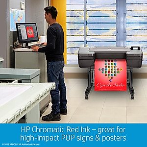 HP DesignJet Z6 Large Format Postscript Graphics Printer - 24", with Advanced Security Features (T8W15A)