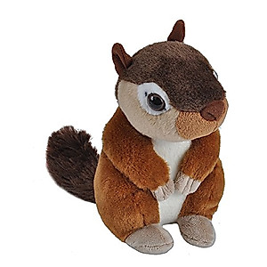 Wild Republic Chipmunk Plush, Stuffed Animal, Plush Toy, Gifts for Kids, Cuddlekins 8 Inches