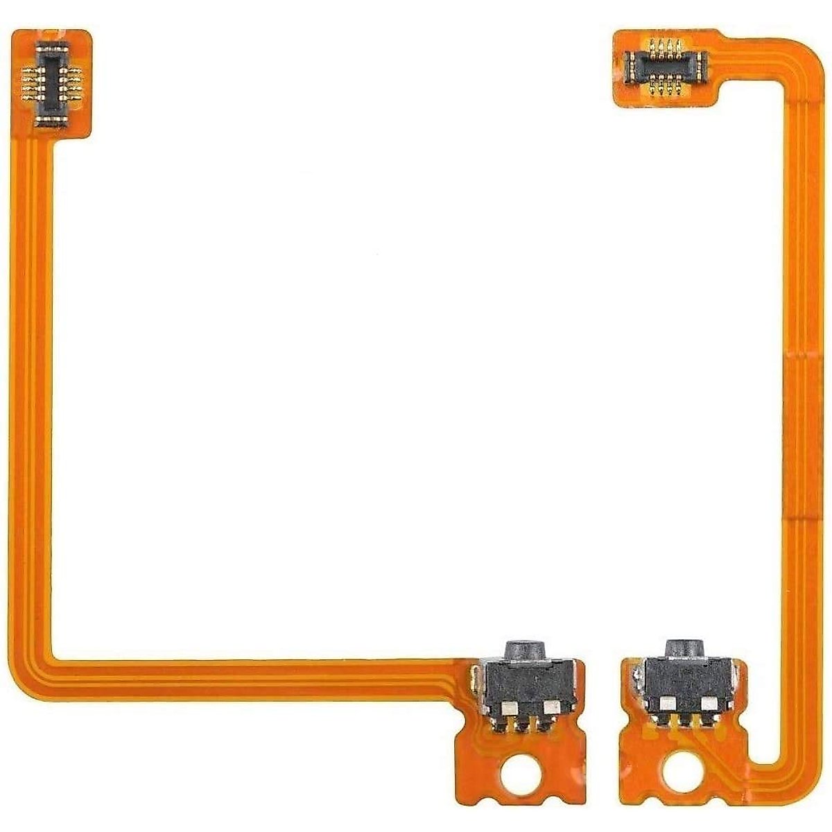 2X L R Left Right Shoulder Trigger Button Switch Connector Module Flex Cable Replacement Compatible with Nintendo 3DS XL (not fit 3DS)