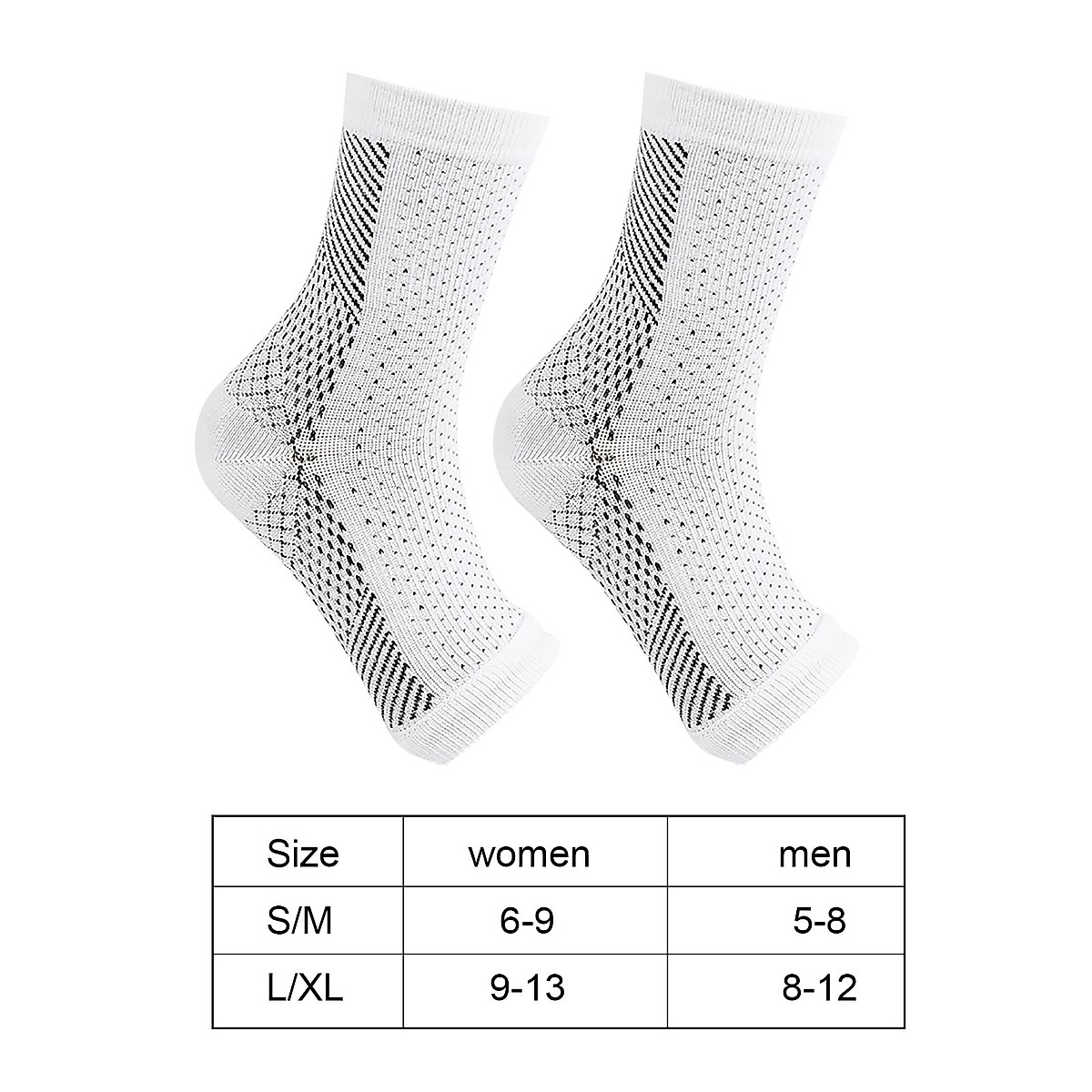 SootheSocks, Ankle Brace Compression Support,Neuropathy Socks,Soothe Socks for Neuropathy Pain,Foot Brace for Injury Recovery, Joint Pain and More,Soothe Socks Arch Support for Women & Men…