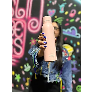 Caracas Canteen Modern SMART Sports Water Bottle, Stainless steel and BPA free flask, Reminds you to stay hydrated, Temperature display, Leak proof.…