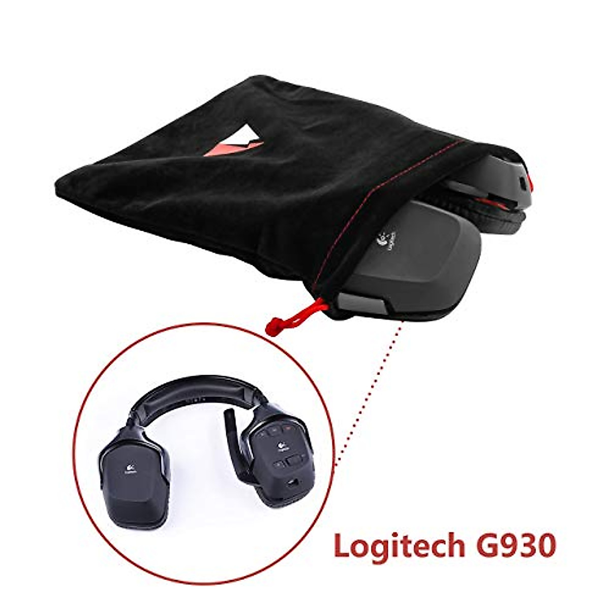 TXEsign Universal Headphone Protection Pouch Bag 11 x 9.25 in (Large)