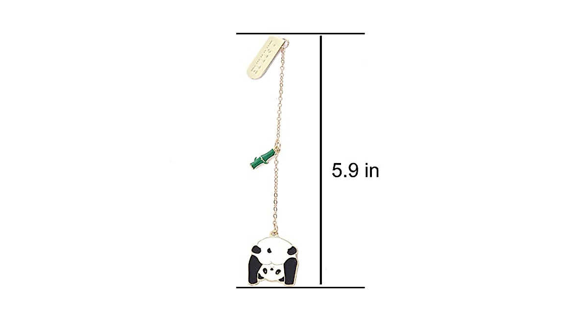 Cute Panda Bookmarks - 4 Unique Designs for Students & Teachers